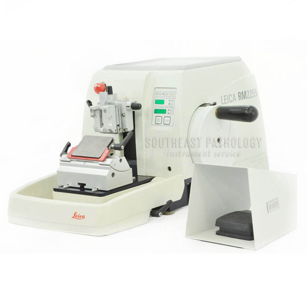 Refurbished and Used Leica RM 2255 Microtome - Southeast Pathology
